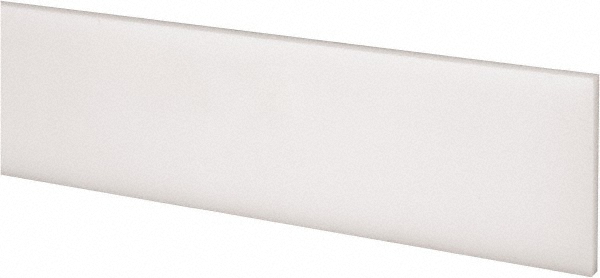 Made in USA - Plastic Bar: Acetal, 1/8" Thick, 12" Long, Natural Color ...