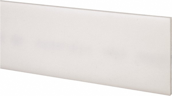 Made in USA - Plastic Bar: Acetal, 1/8" Thick, 24" Long, Natural Color ...