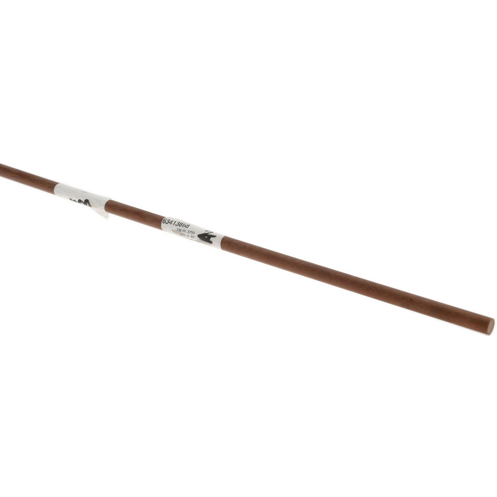Made in USA - Plastic Rod: Linen Phenolic Laminate (L/LE), 3/8" Dia, 48 ...