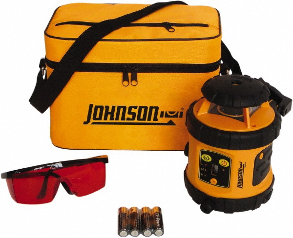 Johnson Level & Tool - 800' (Exterior) Measuring Range, 1/8" at 50 ...