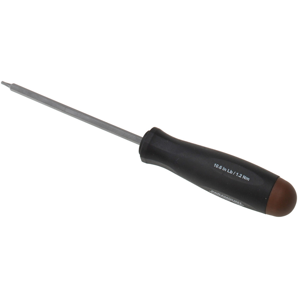 Paramount - Torque Screwdriver: 169.6 to 10.6 in/oz Torque | MSC Direct