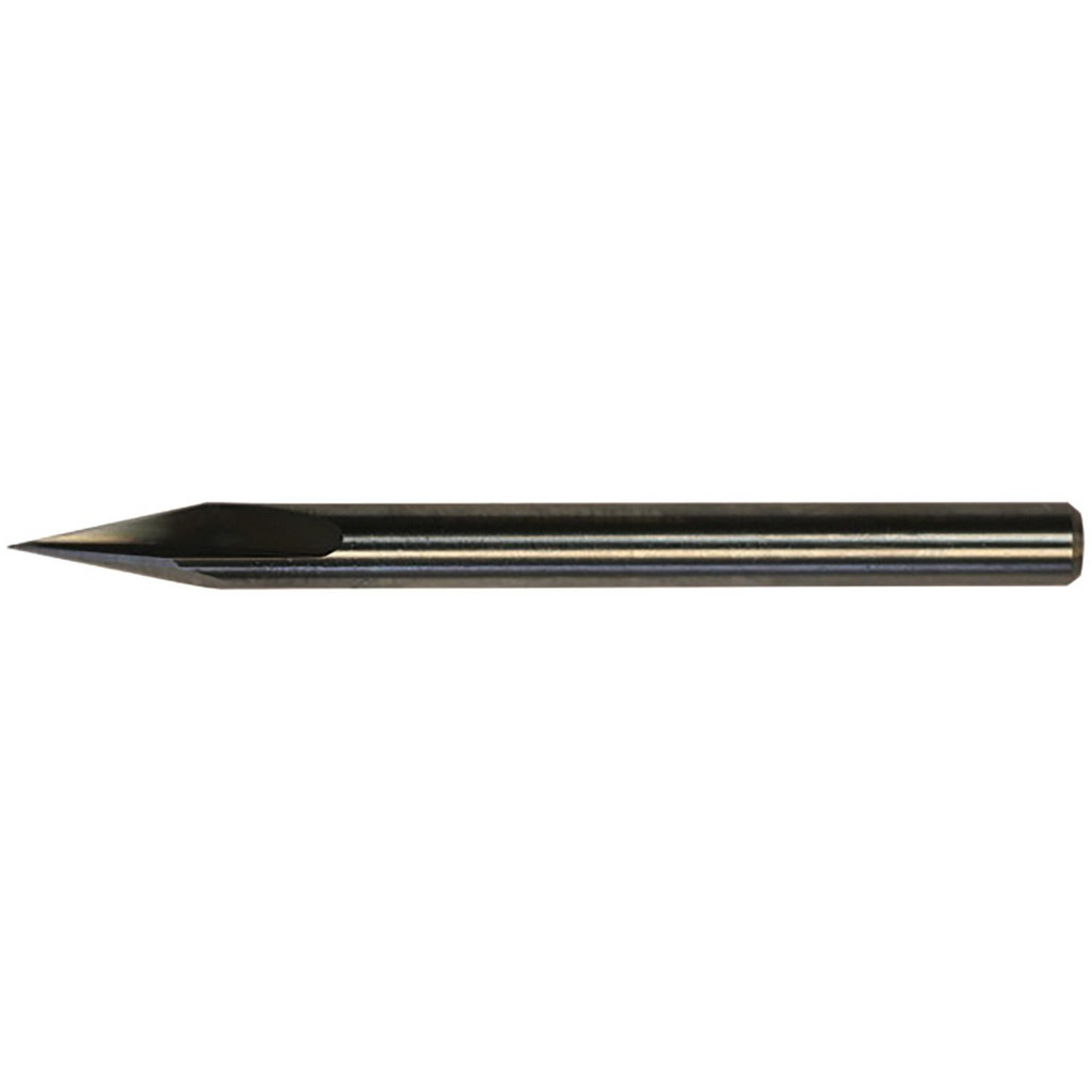 Keo - Chamfer Mill: 1/4" Dia, 1/4" Shank Dia, 30.0 deg, 2 Flute, Solid ...