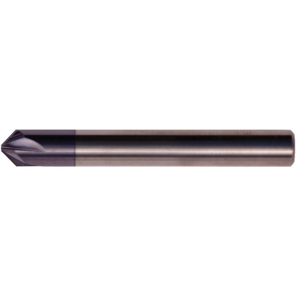 Keo - Chamfer Mill: 3/8" Dia, 3/8" Shank Dia, 60.0 deg, 4 Flute, Solid ...