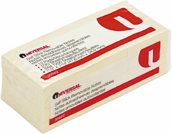 UNIVERSAL - Self-Stick Note & Page Flag Dispensers: Self-Stick Note ...