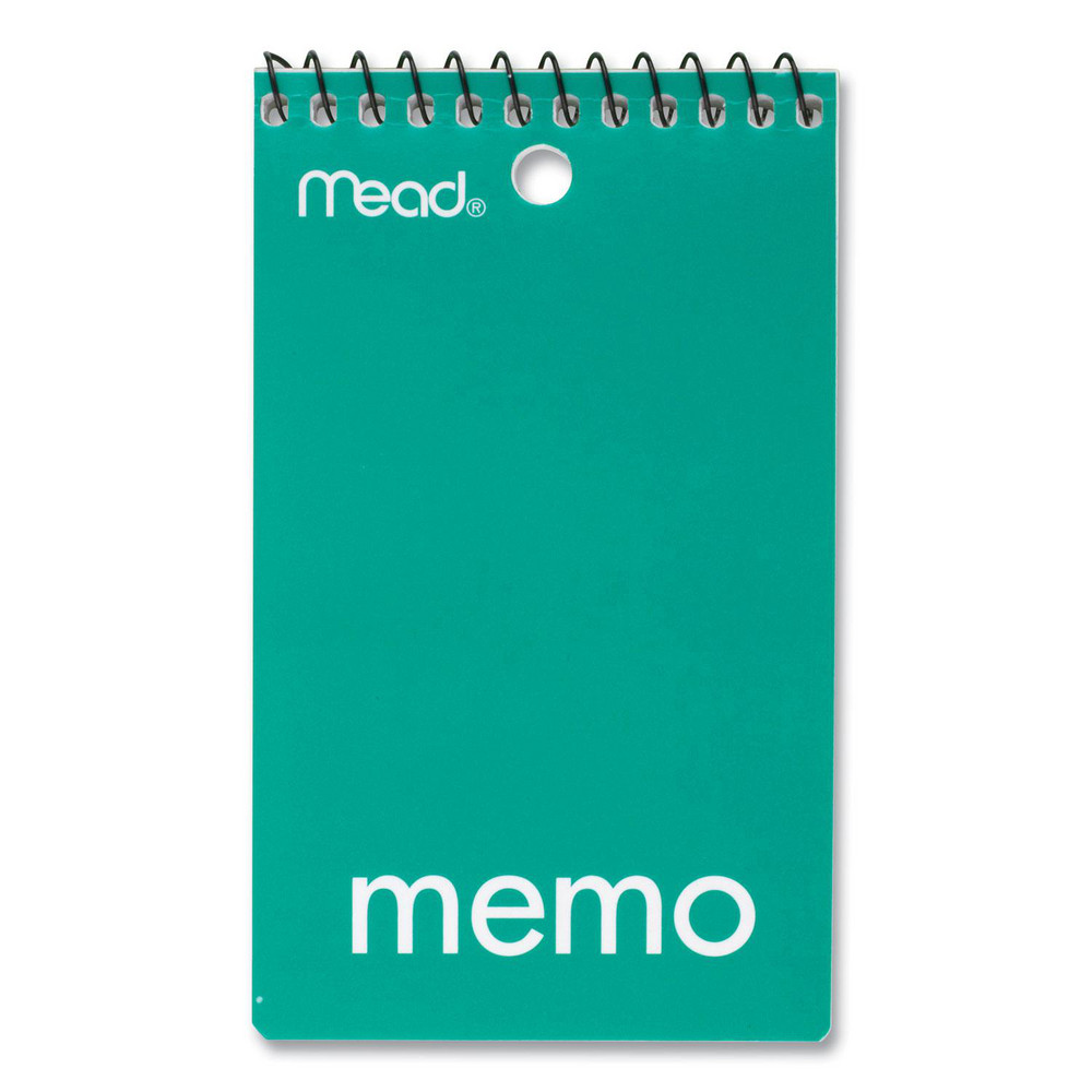 Mead - Memo Book: 60 Sheets, 3 x 5" Sheet, College Ruled | MSC Direct