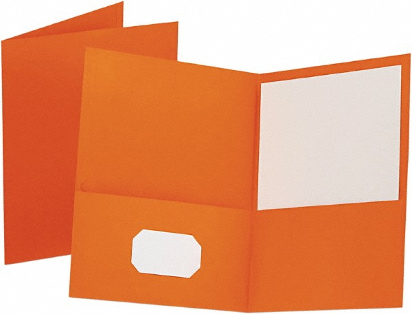 OXFORD - Pocket Folder: Letter, Assorted, 125/Pack | MSC Direct