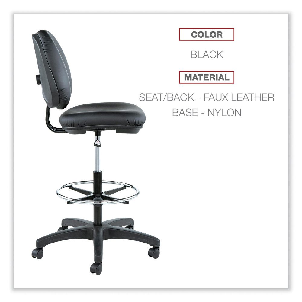 ALERA - Assembly/Repair & Technical Task Chair: PVC-Free Faux Leather ...