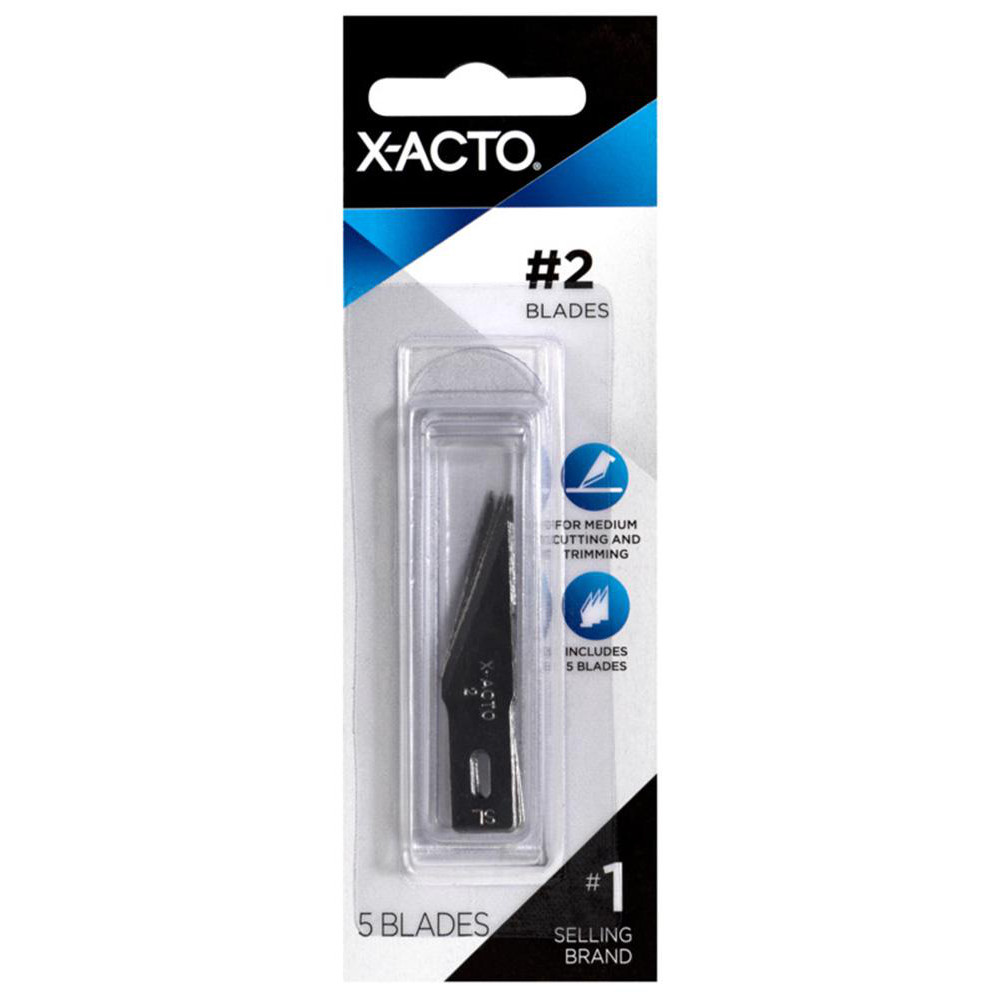 X-ACTO - Knife Blade: Angled, 1.8799 mm Blade Length | MSC Direct