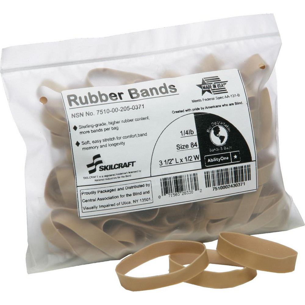 AbilityOne - SIZE 84 1/4LB STERLING RUBBER BAND | MSC Direct