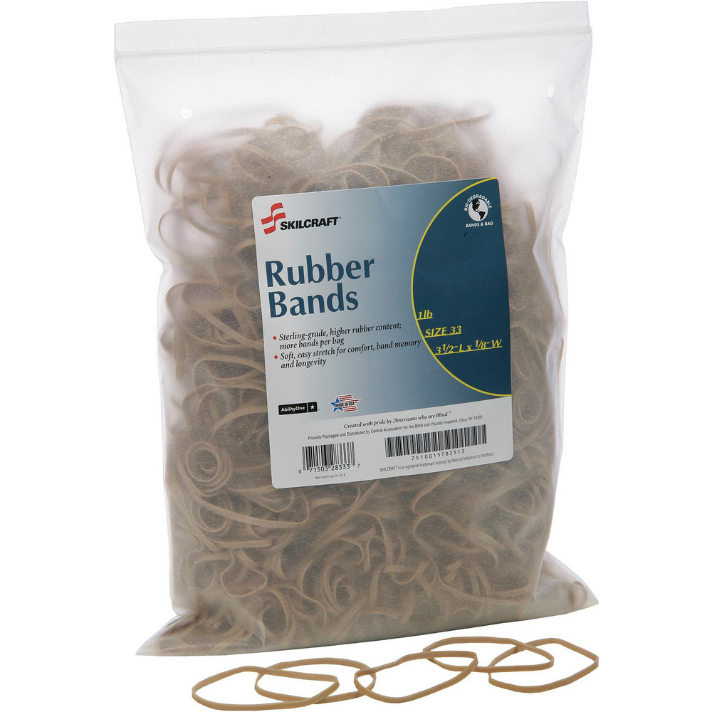 AbilityOne - SIZE 33 1LB STERLING RUBBER BAND | MSC Direct