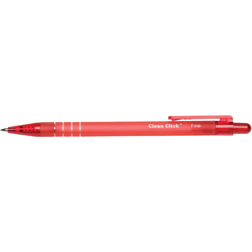 AbilityOne - Pens & Pencils; RED FINE PT 12/BX BALLPOINT PEN | MSC Direct