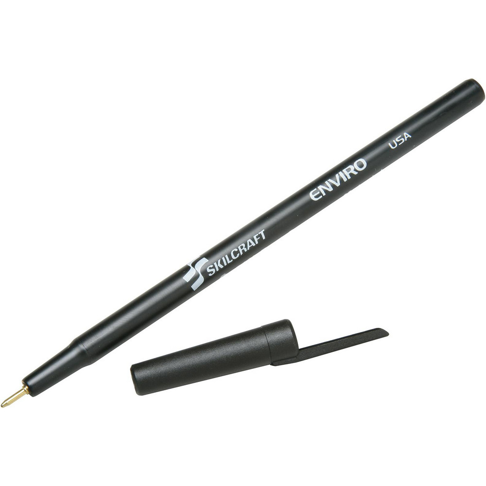 AbilityOne - Pens & Pencils; BLKE FINE PT 12/BX BALLPOINT STICK PEN ...