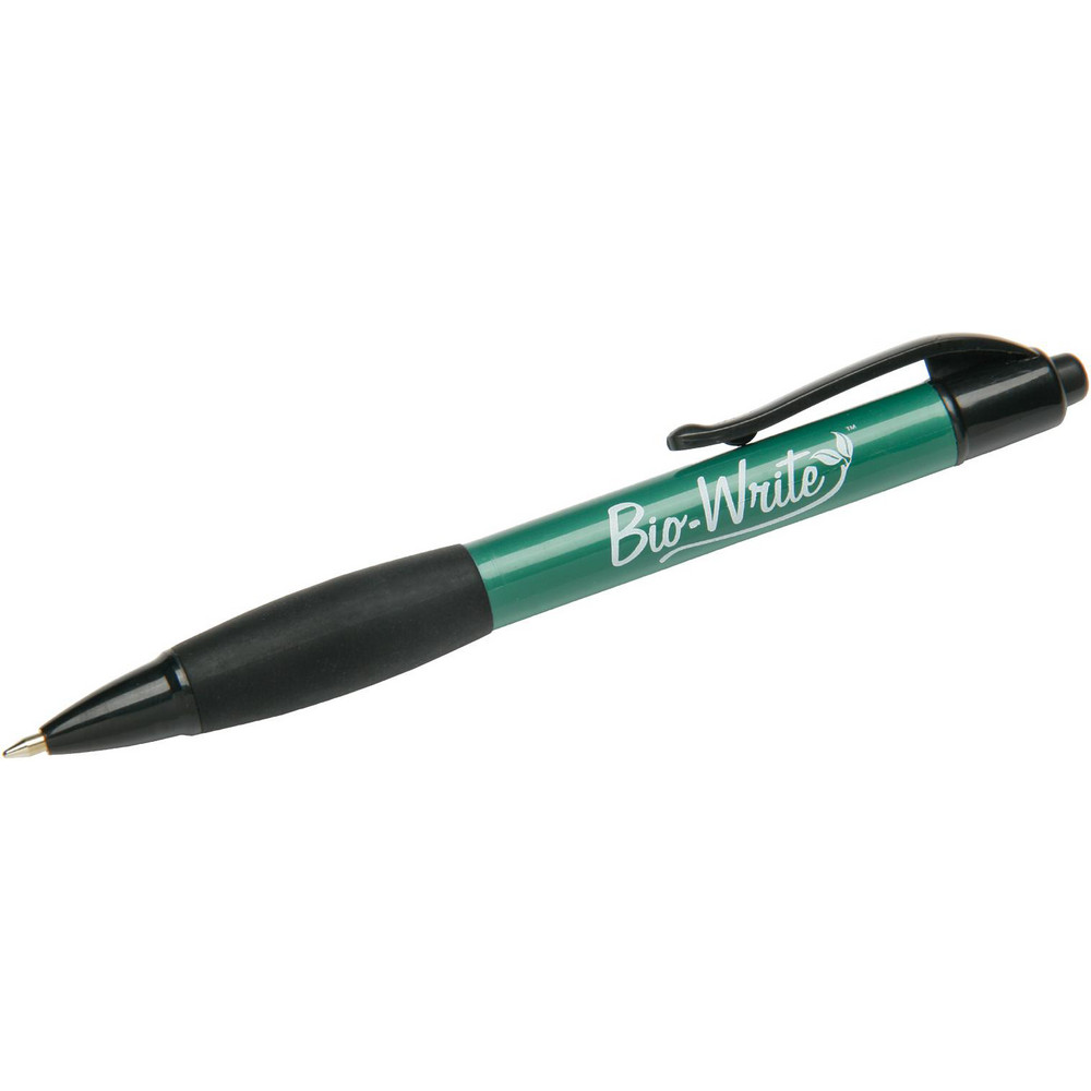 AbilityOne - BLK INK FINE PT 12PK BIO WRITE RETRACT PEN | MSC Direct