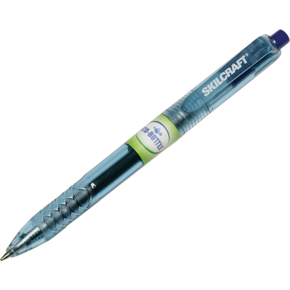 AbilityOne - Pens & Pencils; .7MM BLU RETRACT 12PK GEL INK PEN | MSC Direct