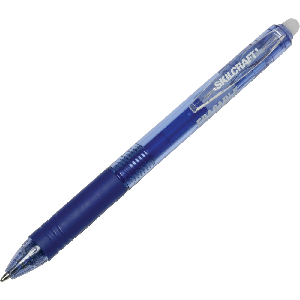 AbilityOne - .7MM BLU ERASABLE 12PK GEL INK PEN | MSC Direct