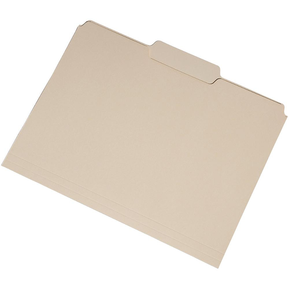 AbilityOne - 1/3CUT POS 2 LTR 100BX SINGLE TAB FILE FOLDER | MSC Direct