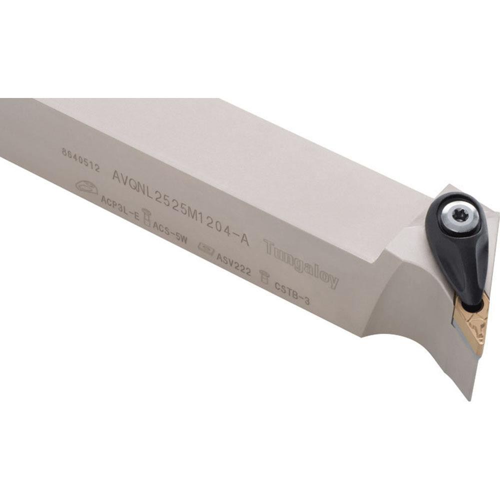Tungaloy - Indexable Turning Toolholder: AVQNL2525M1204-A, 117.500 deg ...