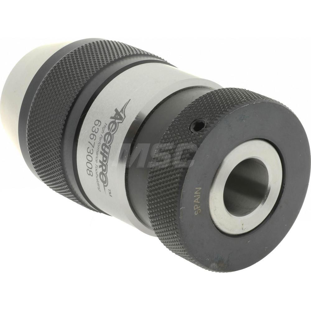 Accupro - Drill Chuck: 1/32 to 3/8" Capacity, Tapered Mount, JT2 | MSC ...