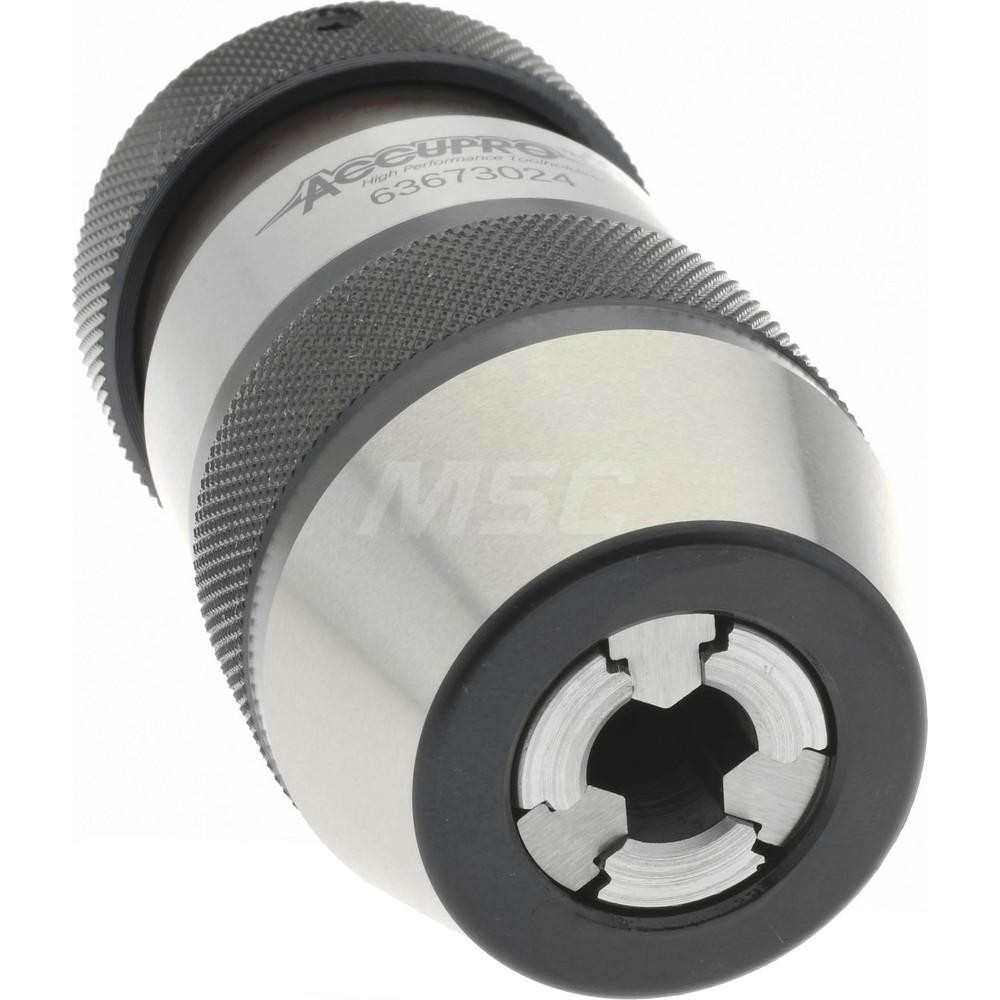 Accupro - Drill Chuck: 1/32 to 3/8" Capacity, Tapered Mount, JT33 | MSC ...