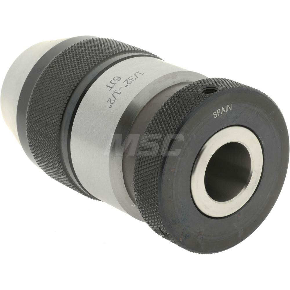 Accupro - Drill Chuck: 1/32 to 1/2" Capacity, Tapered Mount, JT6 | MSC ...