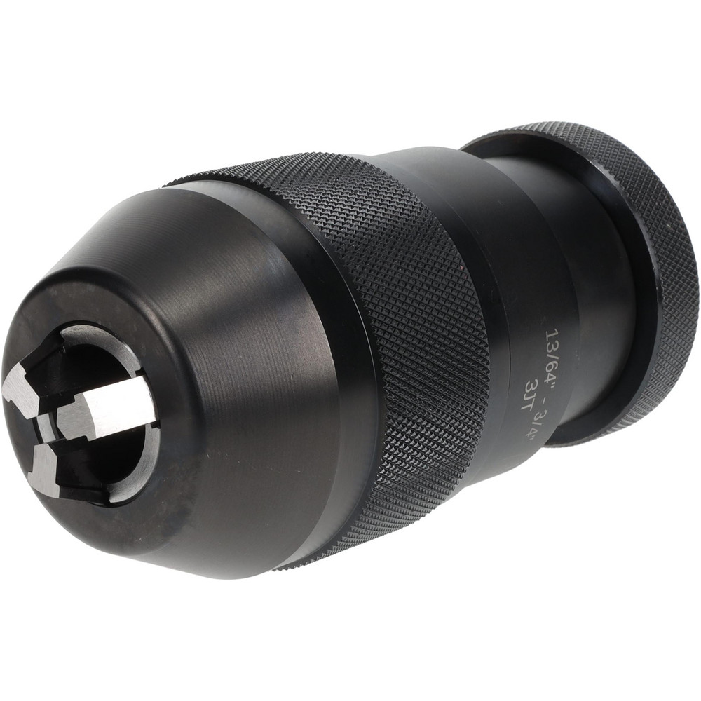 Accupro - Drill Chuck: 13/64 to 3/4" Capacity, Tapered Mount, JT3 | MSC ...