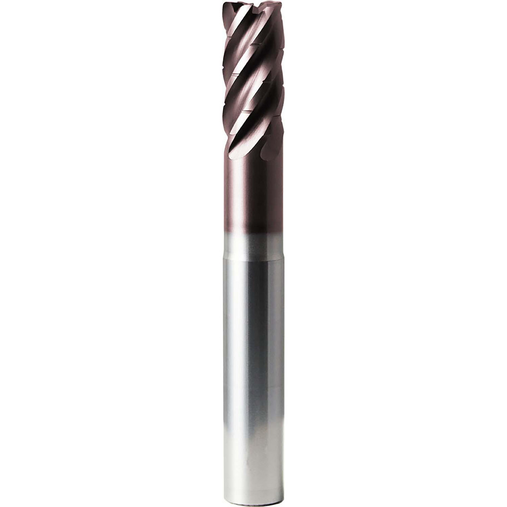 SGS - Corner Radius End Mill: 1" Dia, 2" LOC, 0.0600" Radius, 5 Flute ...