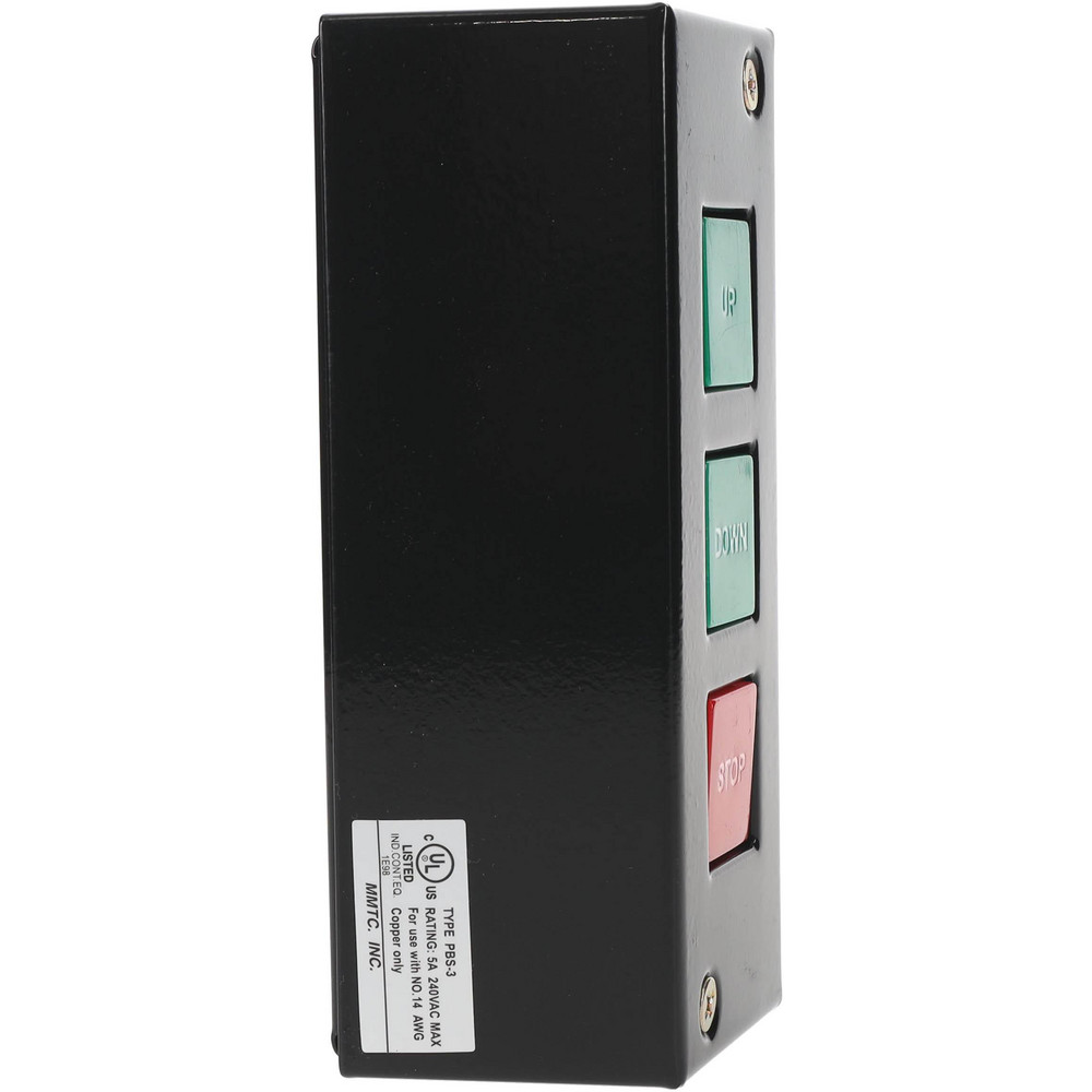 Value Collection - Push-Button Control Station: Momentary, NO/NC, Up ...