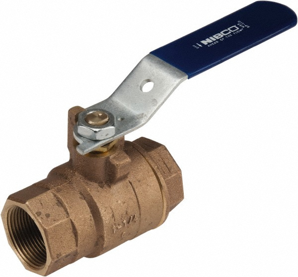 Legend Valve - 2-Way Manual Ball Valve: 1-1/4" Pipe, Full Port | MSC Direct