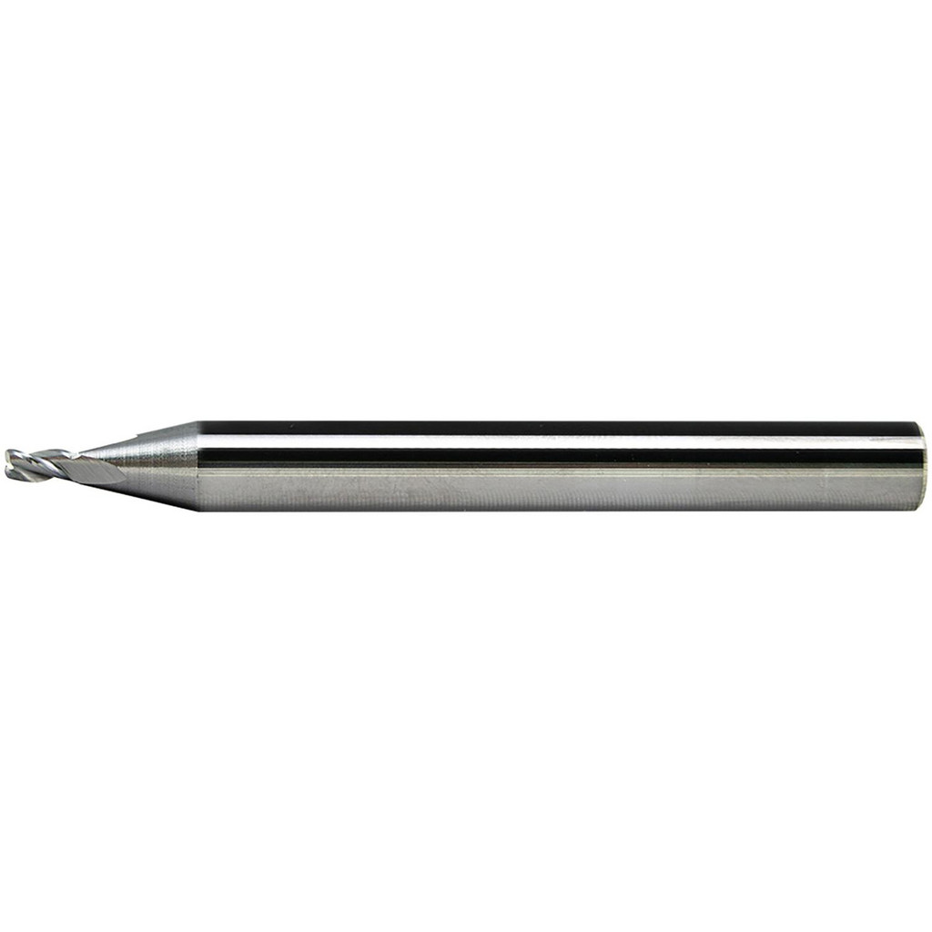 Keo - Square End Mill: 3/16" Dia, 3/8" LOC, 3 Flute, Solid Carbide ...