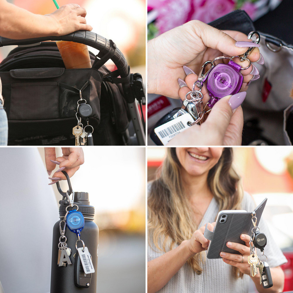 Key-Bak - Retractable Key Rings & Gear Tethers: Type: Retractable Key ...