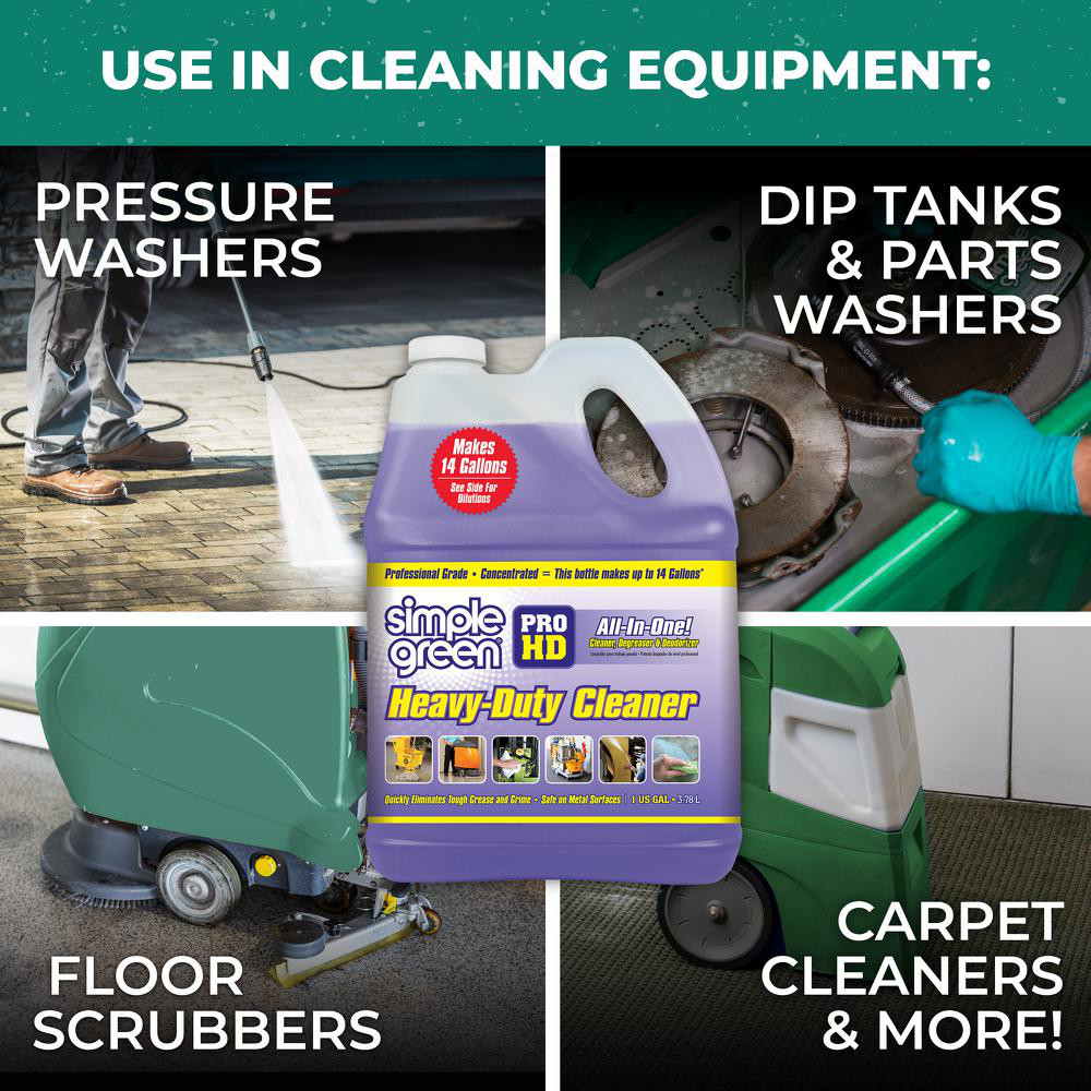 Simple Green® - Pro HD Heavy Duty Cleaner Concentrate, 1 gal Bottle ...