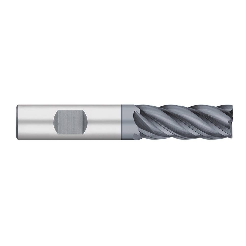 Titan USA - Corner Radius End Mill: 1/2" Dia, 1" LOC, 0.0200" Radius, 5 Flute, Solid Carbide ...
