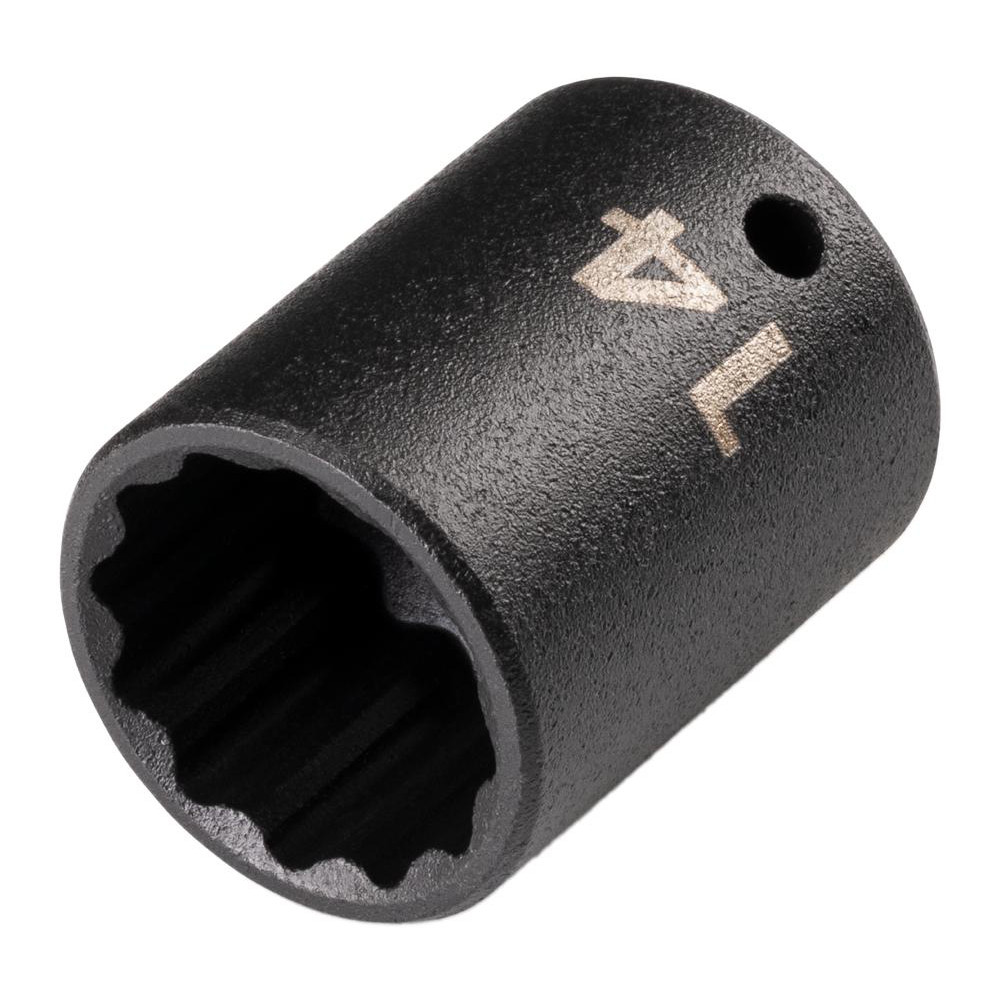 Tekton - Impact Socket: 1/4 in" Drive, 14 mm Socket, Impact Drive | MSC ...