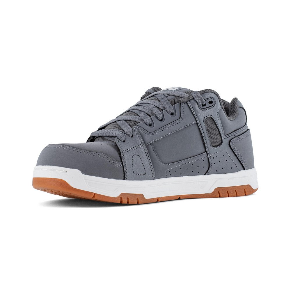 DC Work Crew - Work Shoe: Size 9.5, Action Leather, Polyurethane & Mesh ...