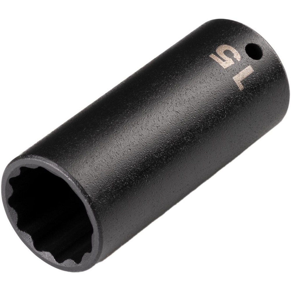 Tekton - Impact Socket: 1/4 in" Drive, 15 mm Socket, Impact Drive | MSC ...