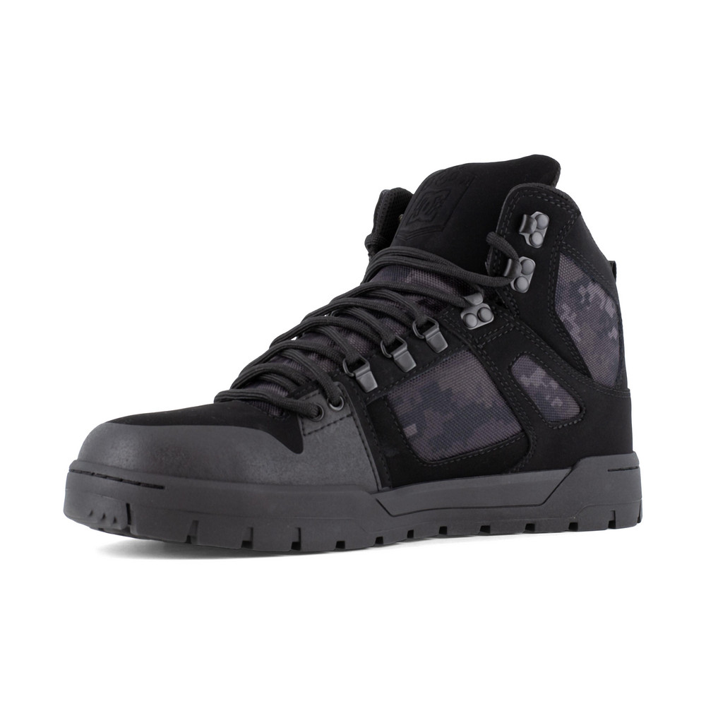 DC Work Crew - Work Shoe: Size 7, Action Nubuck, Polyurethane & Mesh ...
