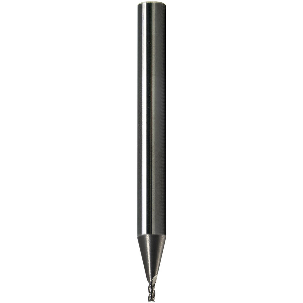 Keo - Square End Mill: 5/32" Dia, 9/16" LOC, 3 Flute, Solid Carbide ...