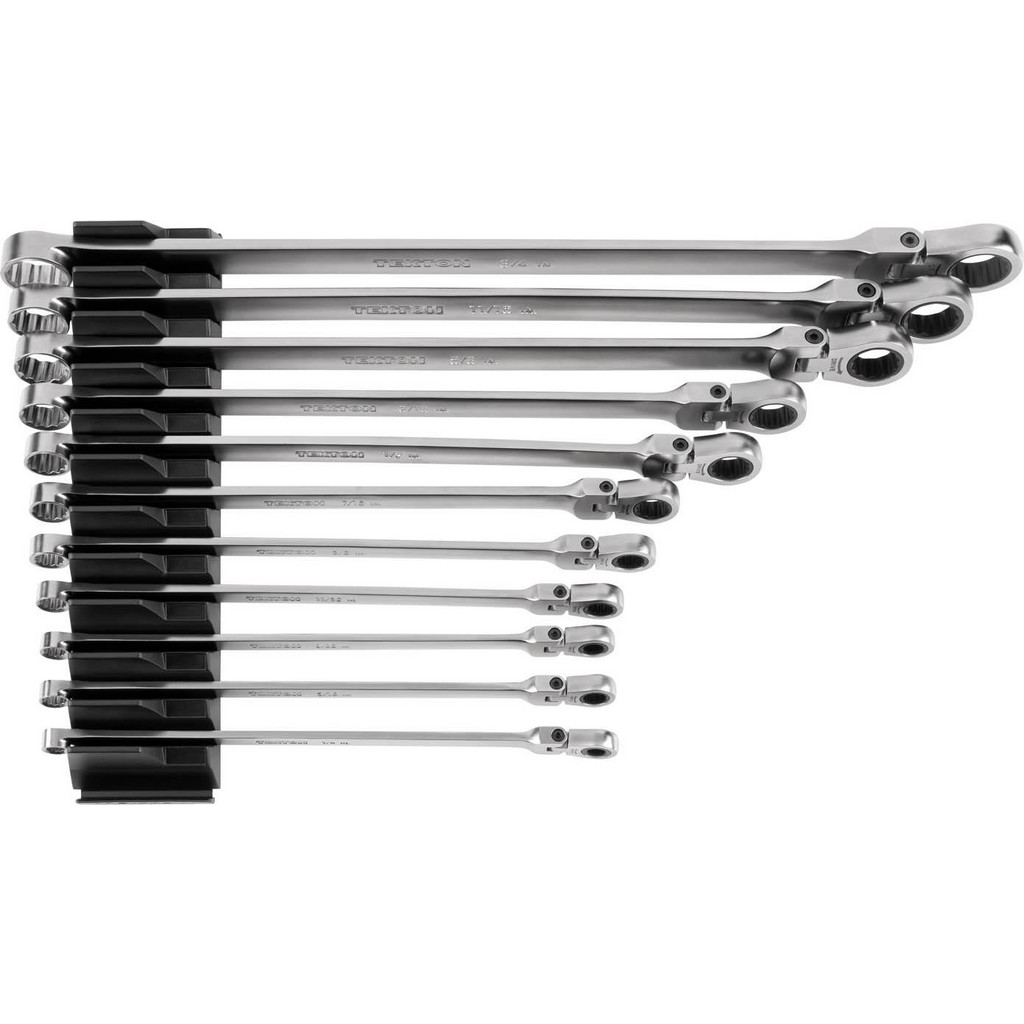 Tekton - Box Wrench Set: 11 Pc, 1/4 to 3/4 in Wrench | MSC Direct