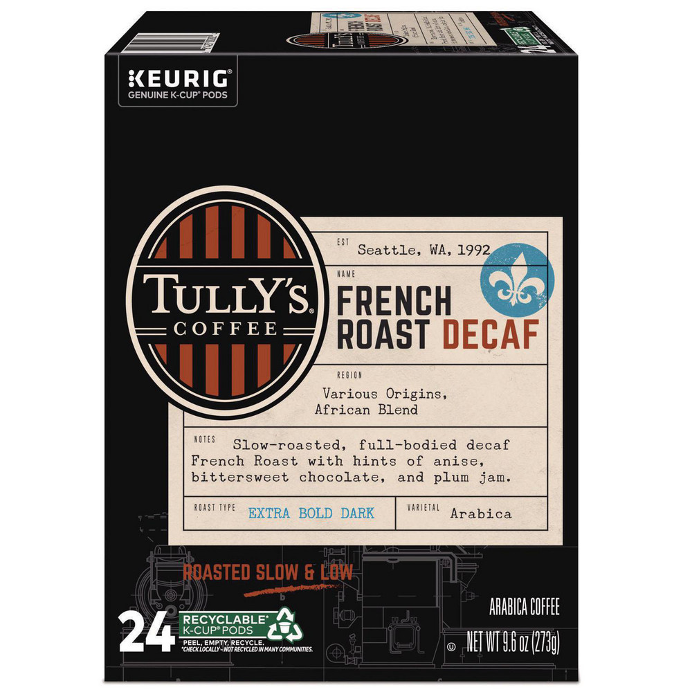 Tully's Coffee - Beverages: Beverage Type: Decaffeinated Coffee; Beverage Flavor: French Roast ...