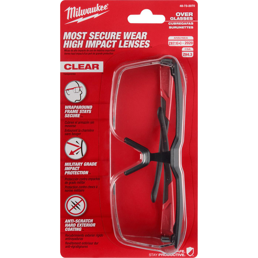 Milwaukee Tool - Safety Glasses: Anti-Fog & Scratch-Resistant ...