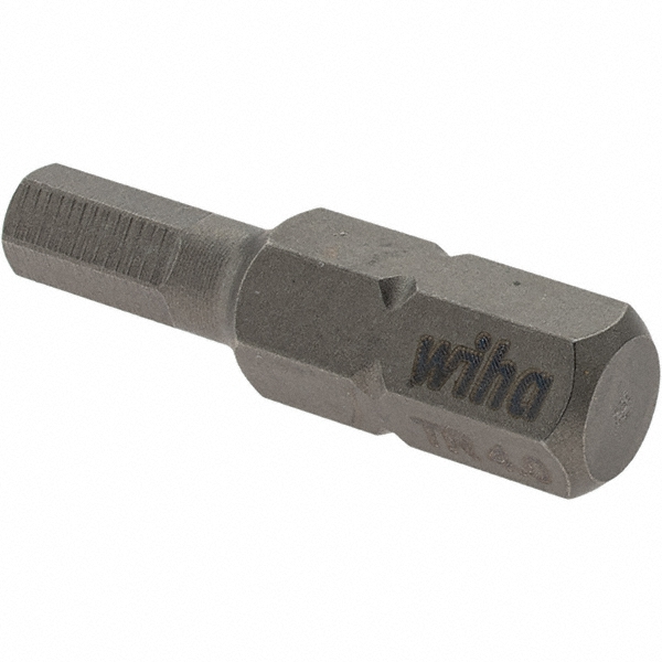 Wiha - 4mm Hex Screwdriver Bit - 63910095 - MSC Industrial Supply