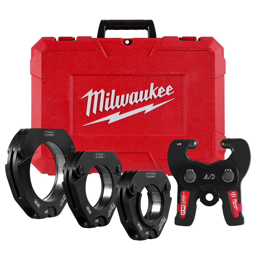 Milwaukee Tool - Presser Replacement Jaws: Type: CTS-V Pivoting Press ...
