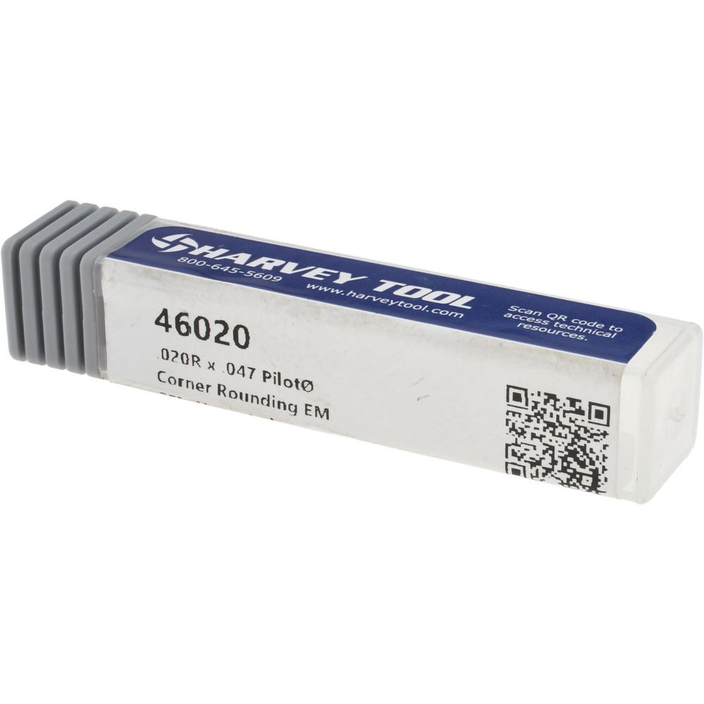 Harvey Tool - Corner Rounding End Mill: 0.50 mm Radius, 1/8" Dia, 2 ...