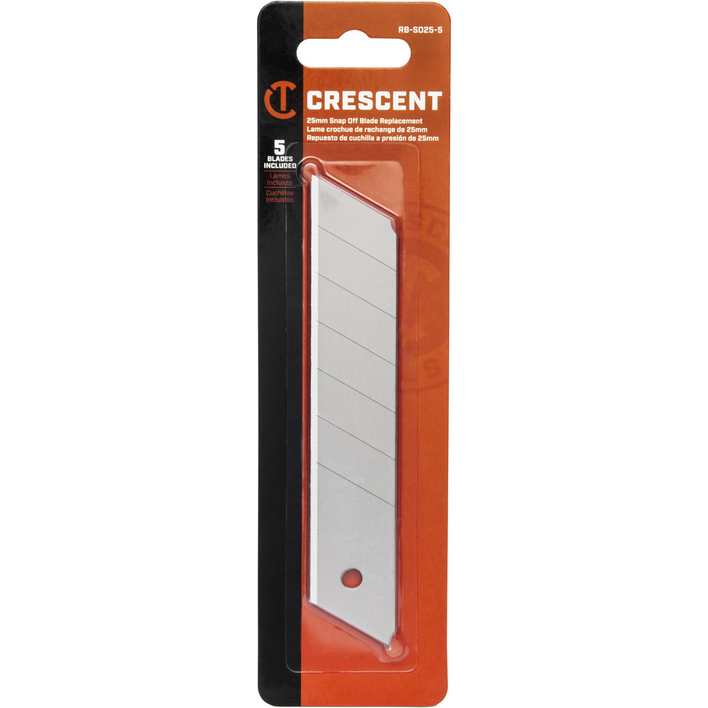 Crescent - Knife Blade: Snap-Off, 119.3800 mm Blade Length | MSC Direct