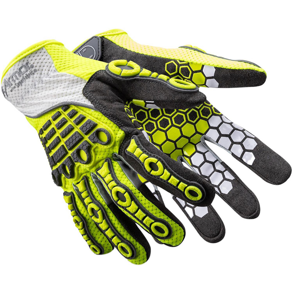 HexArmor® - Work Gloves: Chrome Series™ Chrome 4035IMP Series, Size X-Large, Synthetic Leather ...