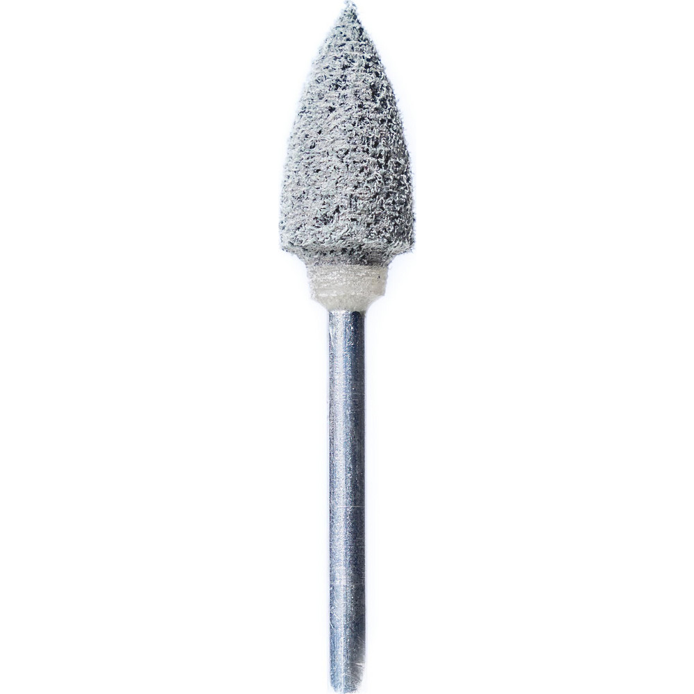 Rex Cut Abrasives - Mounted Point: 3/4" Head Dia, 3/4" Thick, 1/8 ...