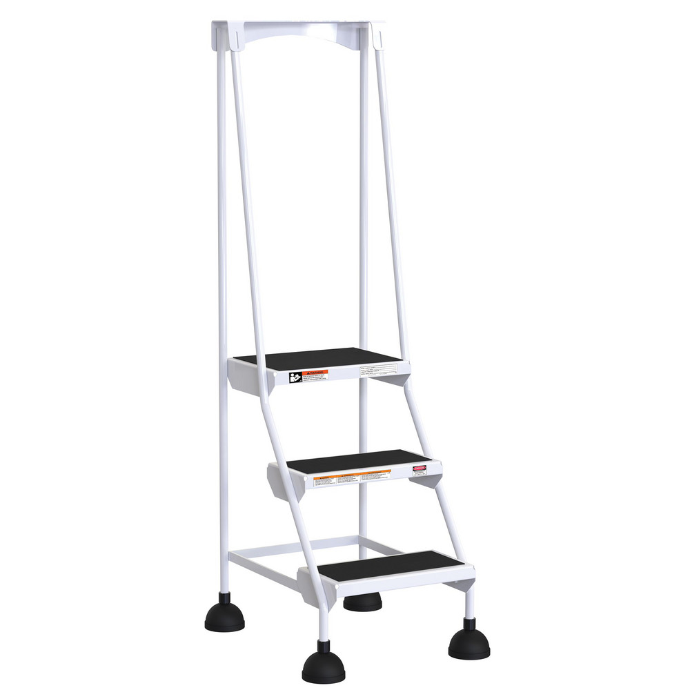 Vestil - Steel Spring-Loaded Rolling Ladder: Type Type IA, 28-3/4 ...