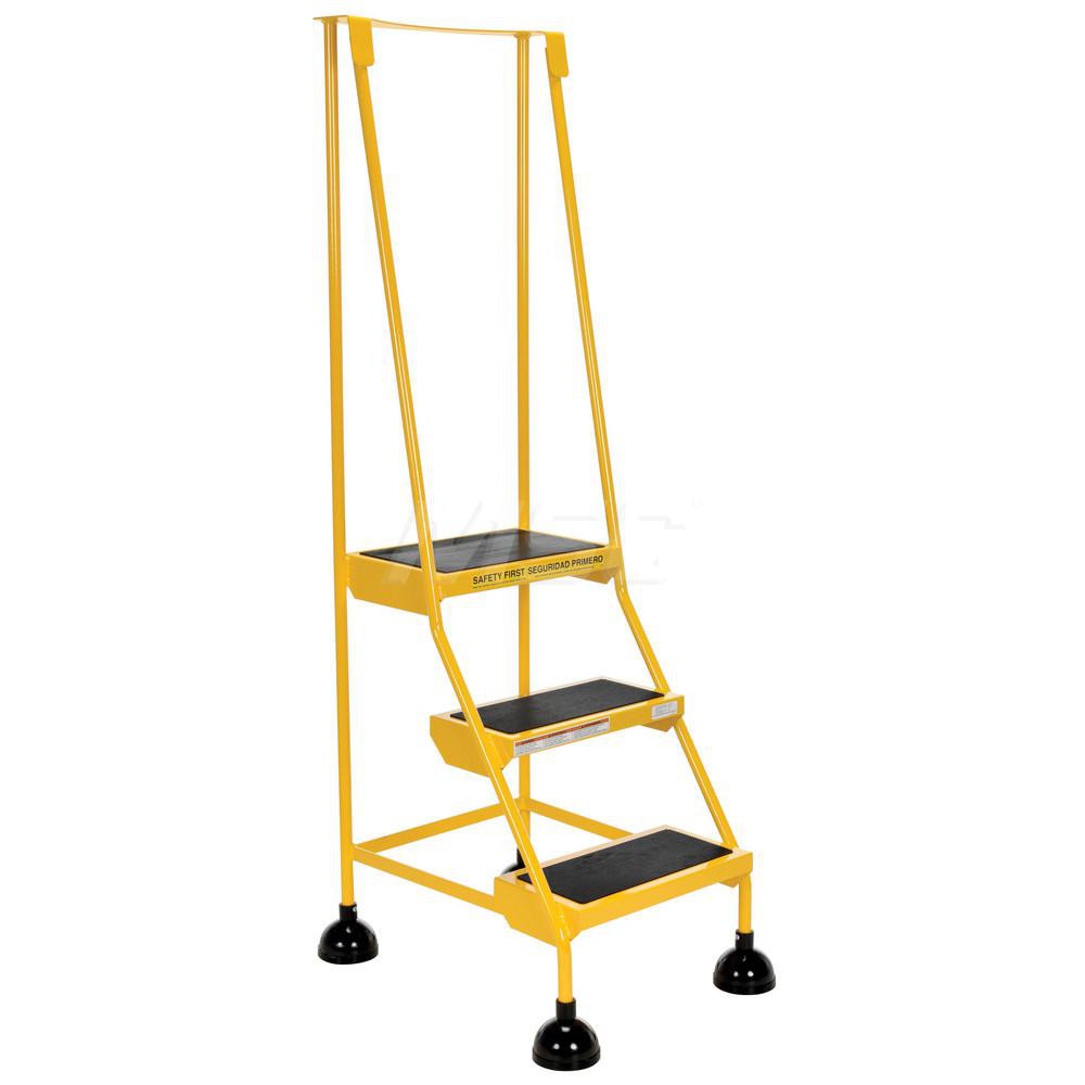 Vestil - 56" High 300 Lb Capacity 3 Step Ladder - 64041106 - MSC ...