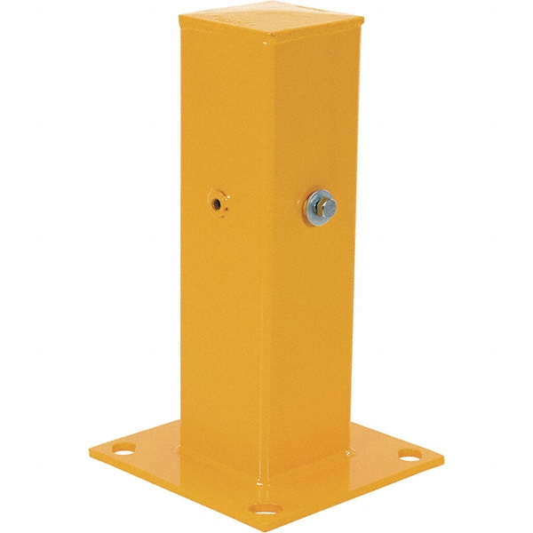 Vestil - Traffic Guard Rail Mount Post: 18" High, Rail Mount, Steel ...