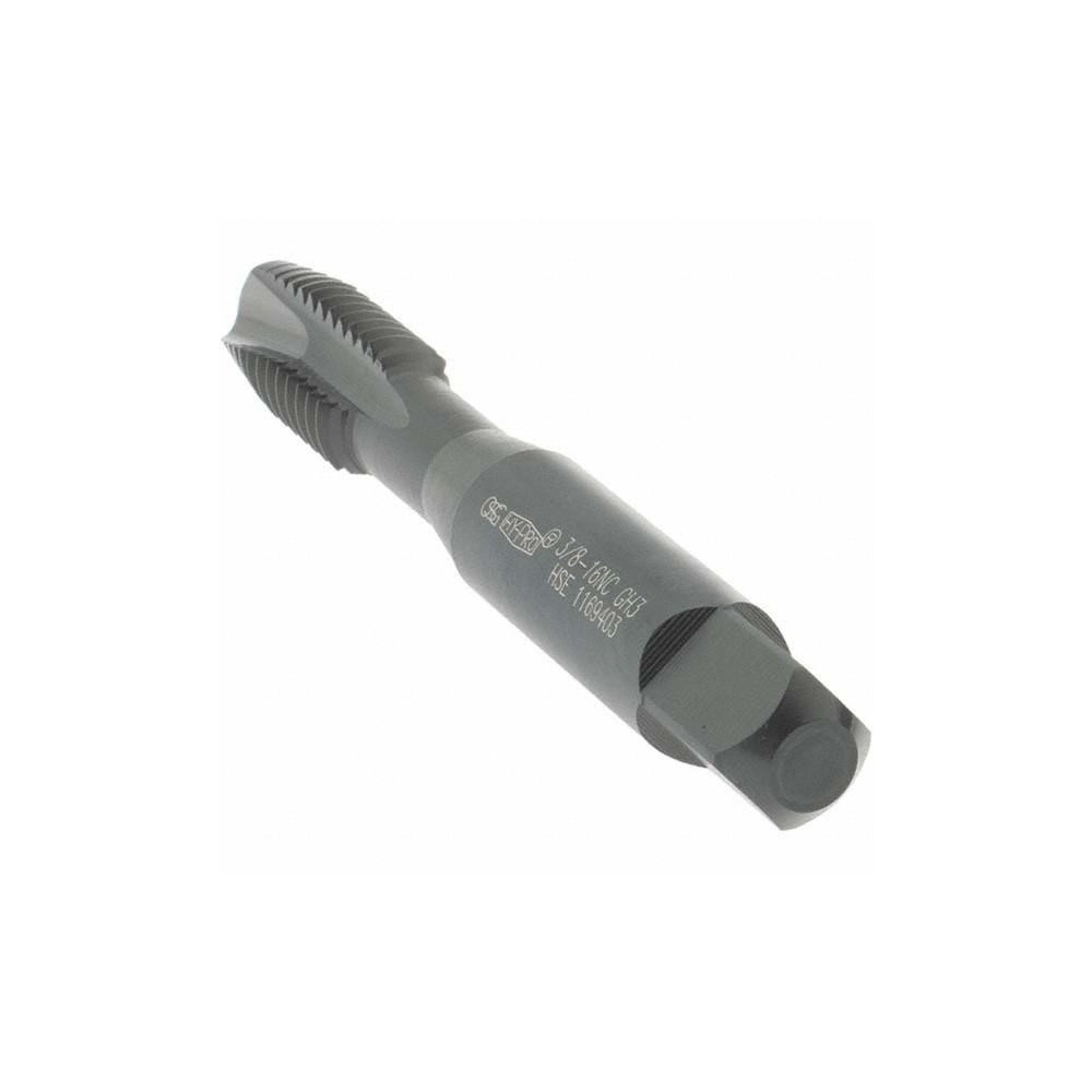 OSG - Spiral Point Tap: 3/8-16 UNC, 3 Flutes, Plug Chamfer, 3B Class of ...
